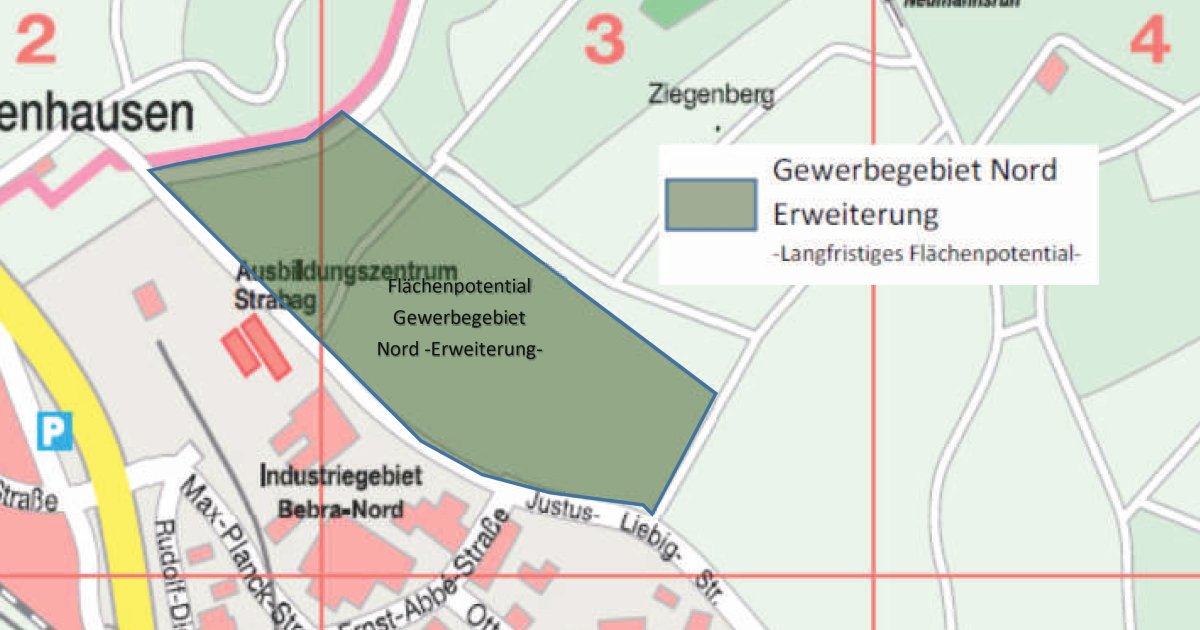 Industriegebiet Nord - Erweiterung | Stadt Bebra