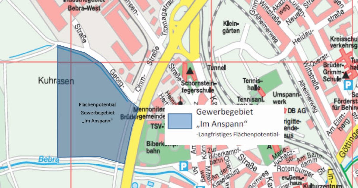 Industriegebiet West "Im Anspann" | Stadt Bebra